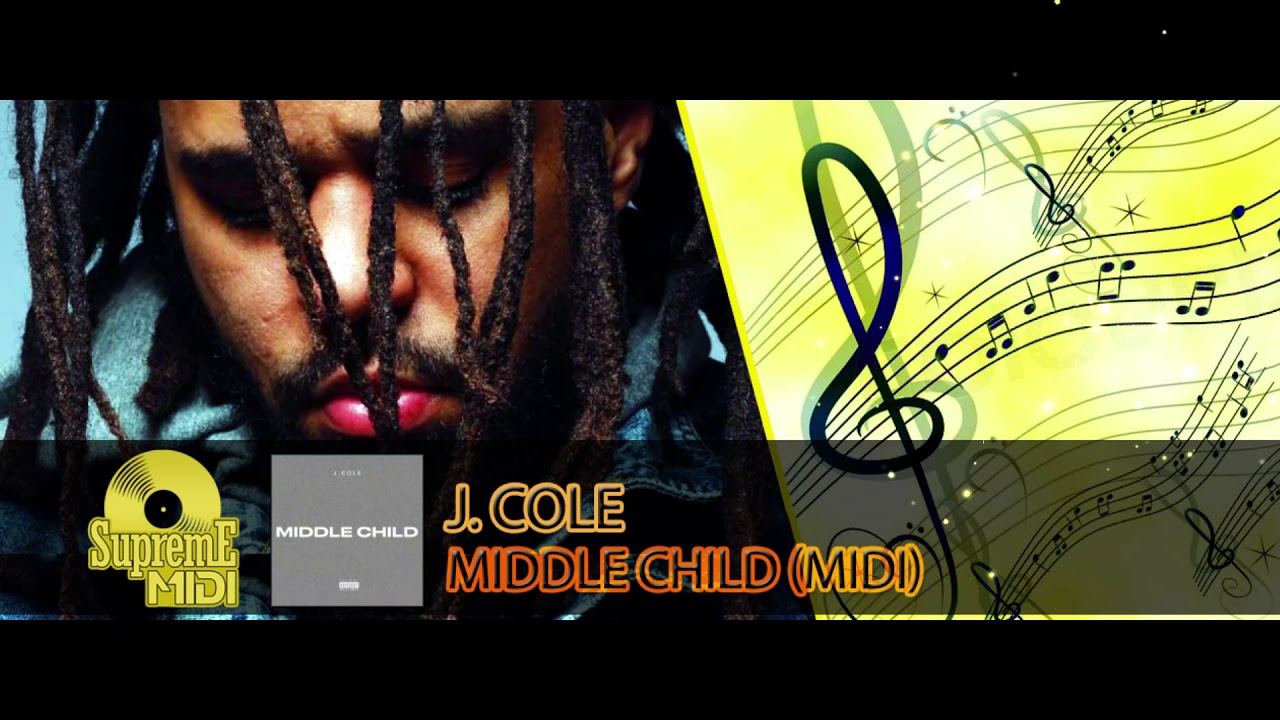J. Cole - MIDDLE CHILD (FULL MIDI REMAKE / BEAT) - "in the style of ...