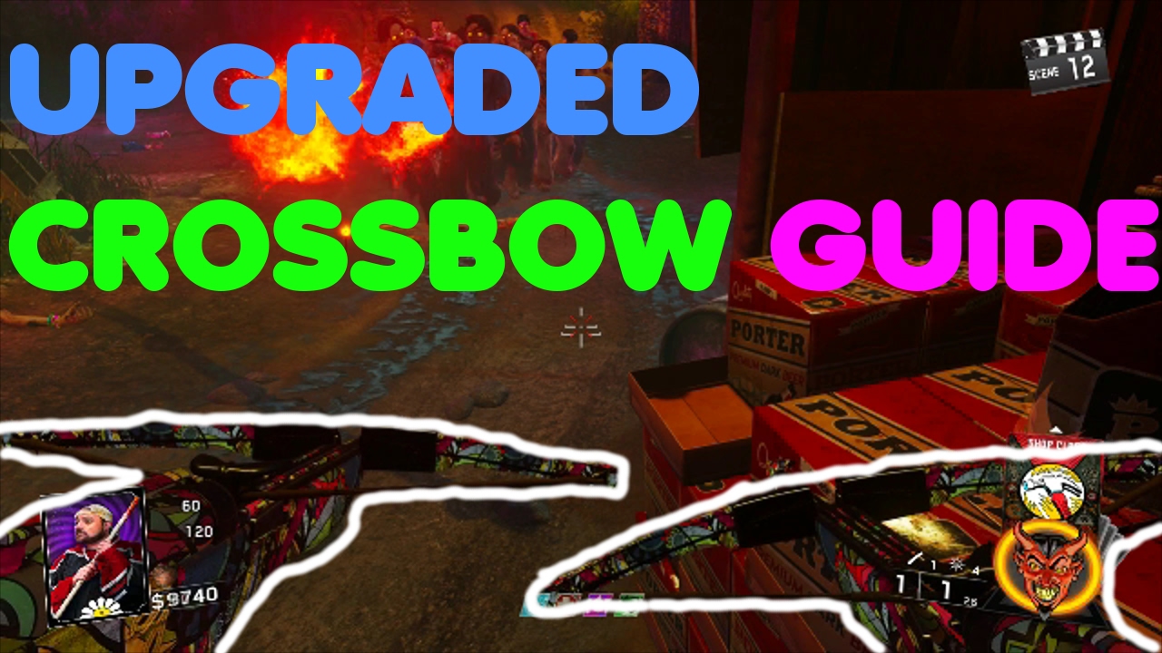 CROSSBOW UPGRADED GUIDE AND GAMEPLAY( Infinite Warfare Zombies) - YouTube