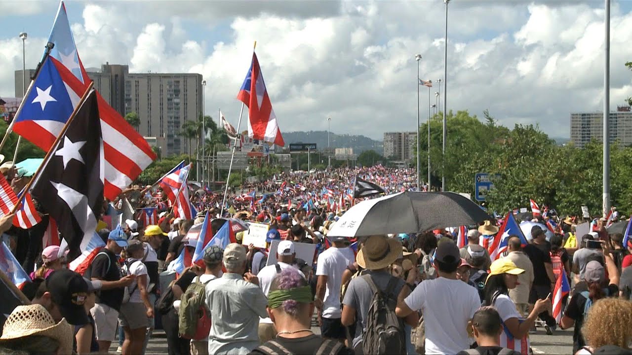 Massive rally in Puerto Rico to demand the governor's resignation | AFP ...