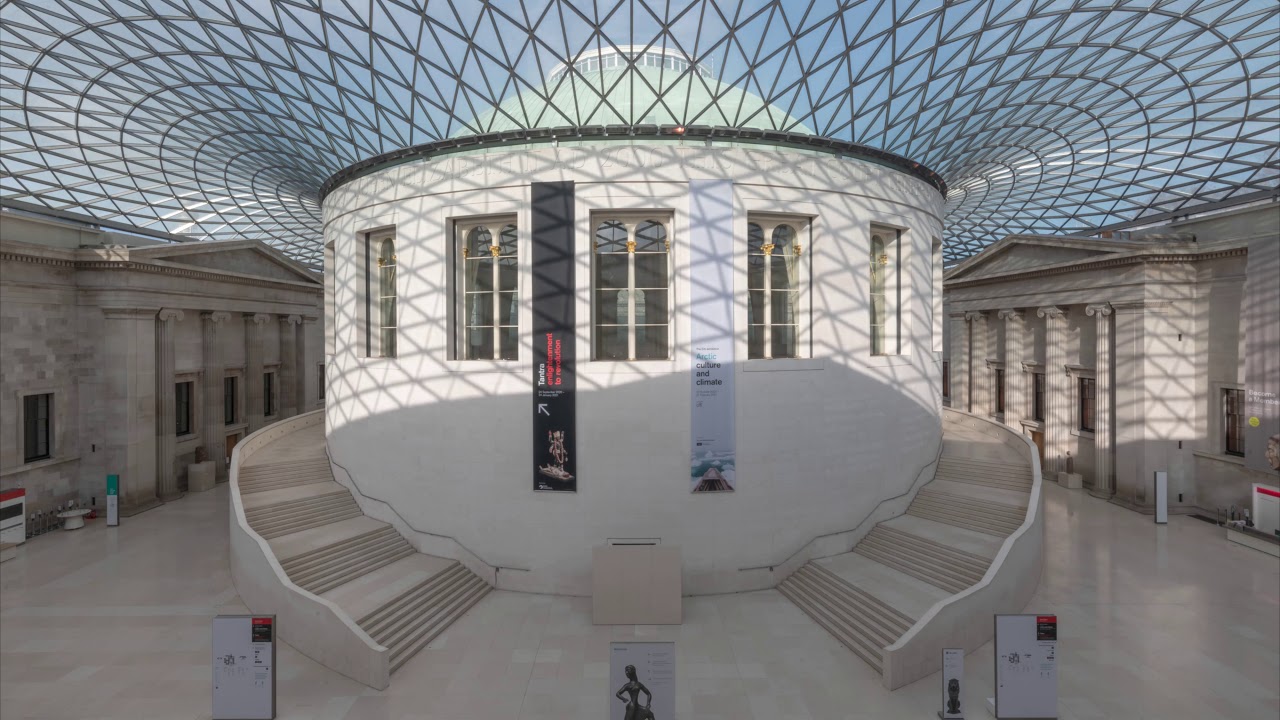 British Museum Great Court design - YouTube