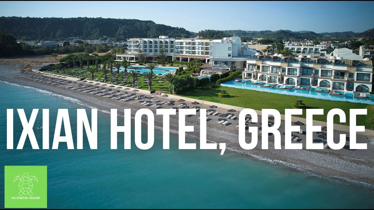 The Ixian Grand & All Suites - Adults Only Hotel, Rhodes - YouTube