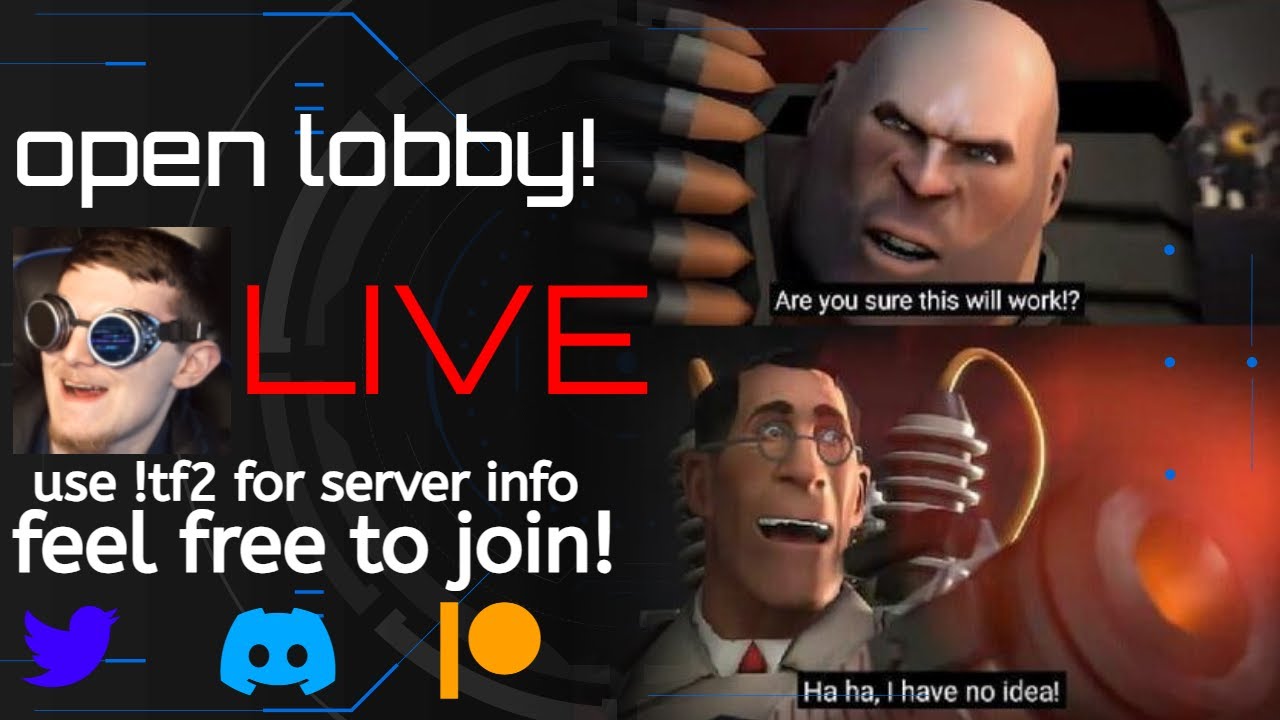 Engage in live TF2 gameplay on our new server! - LIVE #4 - YouTube