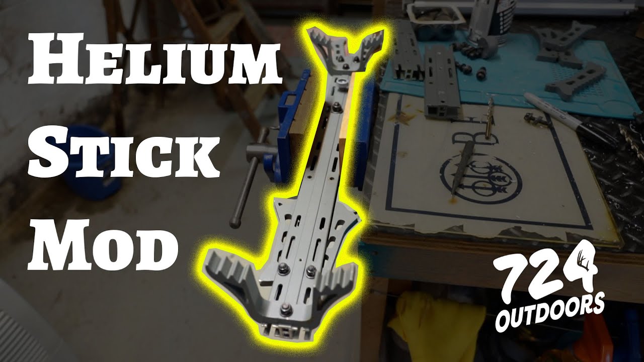 Hawk Helium Stick Mod // 30in to 22.5in - YouTube