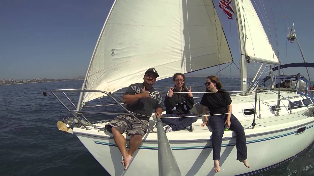 Sailing at Dana Point - YouTube