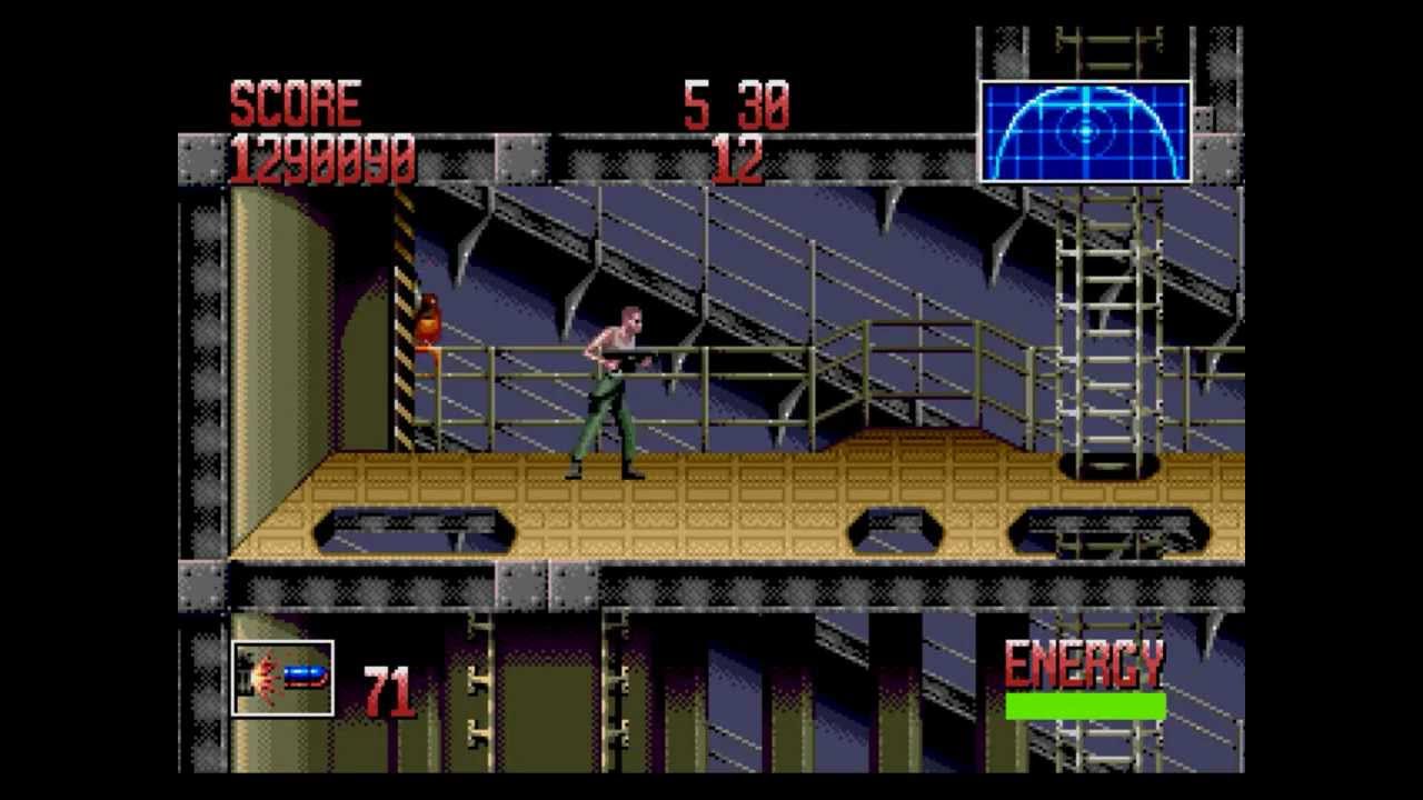 Alien 3 (Sega Mega Drive / Genesis) #10 - Stage 7 - YouTube