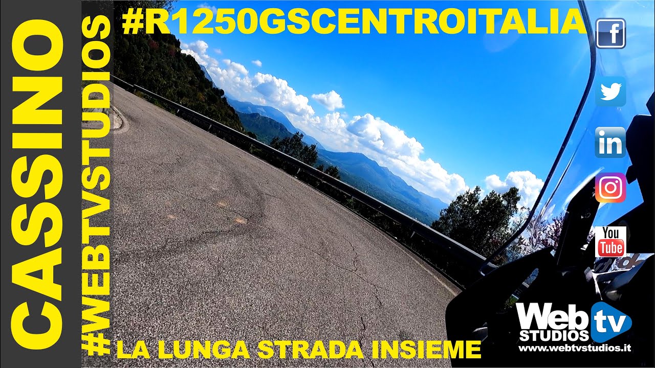 MONTECCASSINO DIREZIONE CASSINO (FR) #gopro #webtvstudios - YouTube
