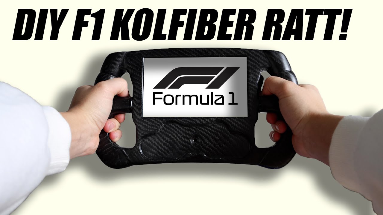Bygger min egen F1 ratt! | Del 2 | - YouTube