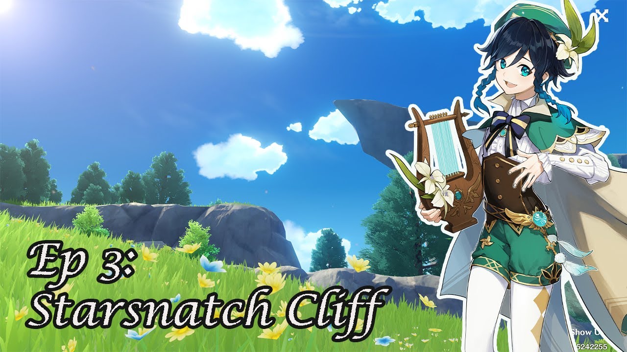 Starsnatch Cliff | Mondstadt travel 03 - YouTube