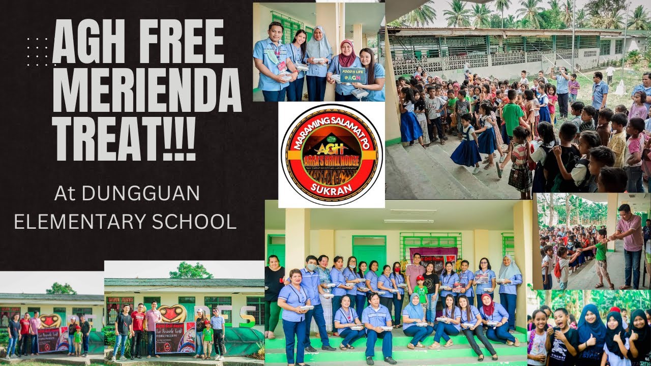 Arras Grill House Free Merienda Treat at Dungguan Elementary School ...