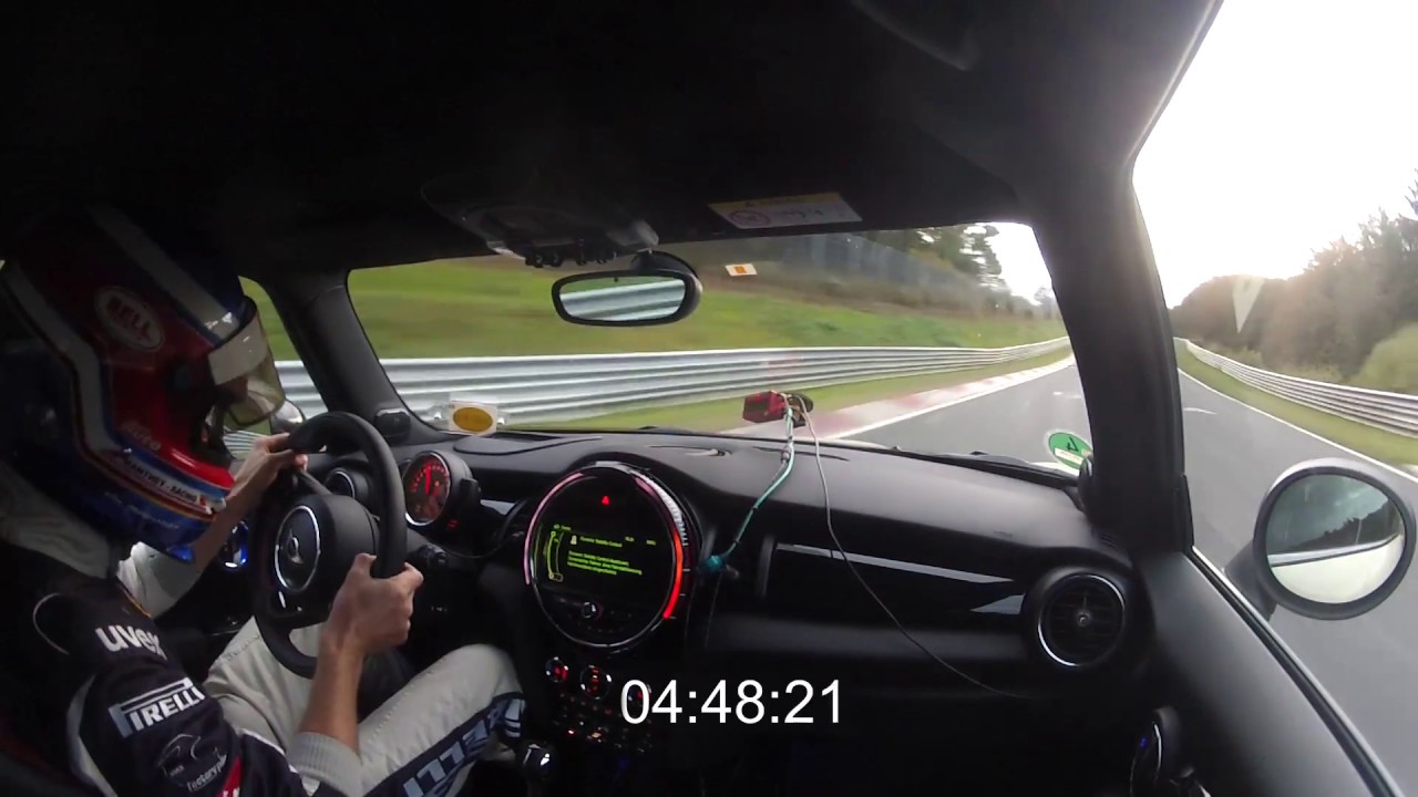 Mini John Cooper Works Pro HOT LAP Nordschleife 8.28 min Supertest ...
