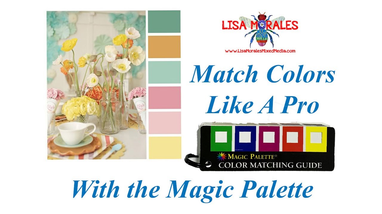 Mixed Media Made Easy - Magic Palette Color Matching Guide - YouTube