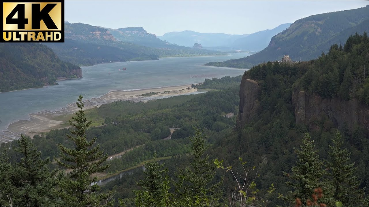 The Waterfalls of Columbia River Gorge, Oregon in 4K - YouTube