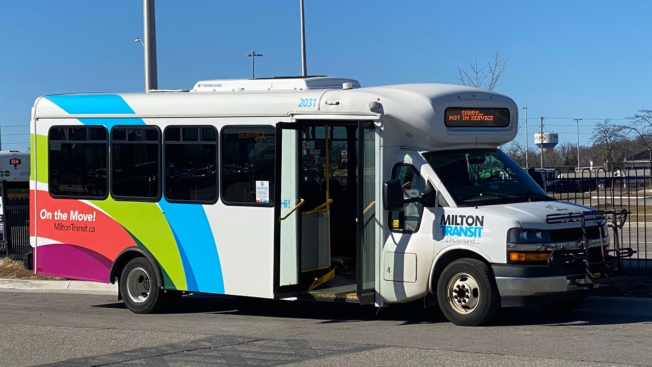 (Ride Video) Milton Transit | 2020 Chevrolet G4500 2031 | 8 Willmott ...