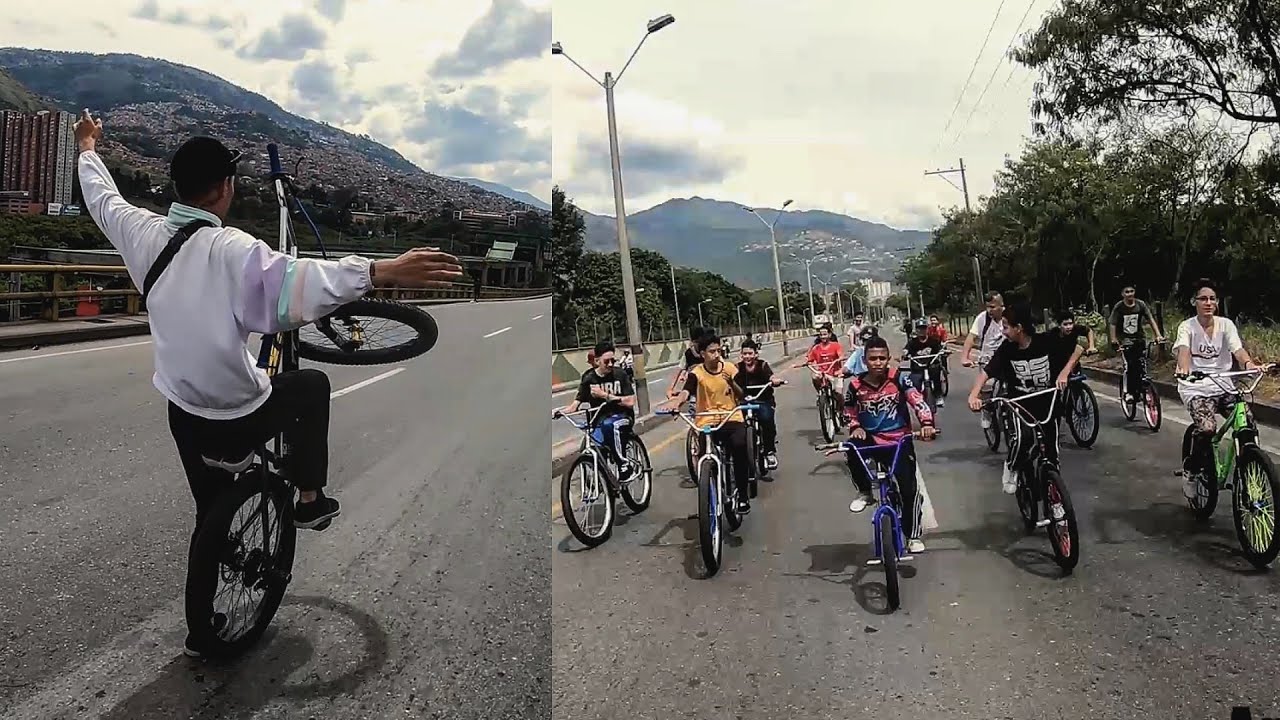 WHEELIES POR MEDELLIN Parte1 | AndriuRatt - YouTube