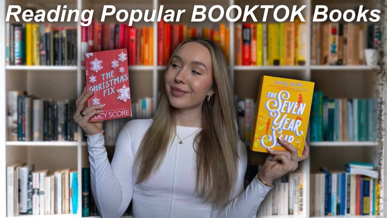 Reading popular BOOKTOK Books for a Week | & Reading Journal - YouTube