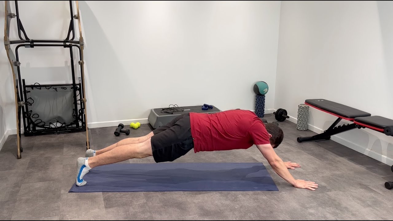 Gainage bras tendus - YouTube