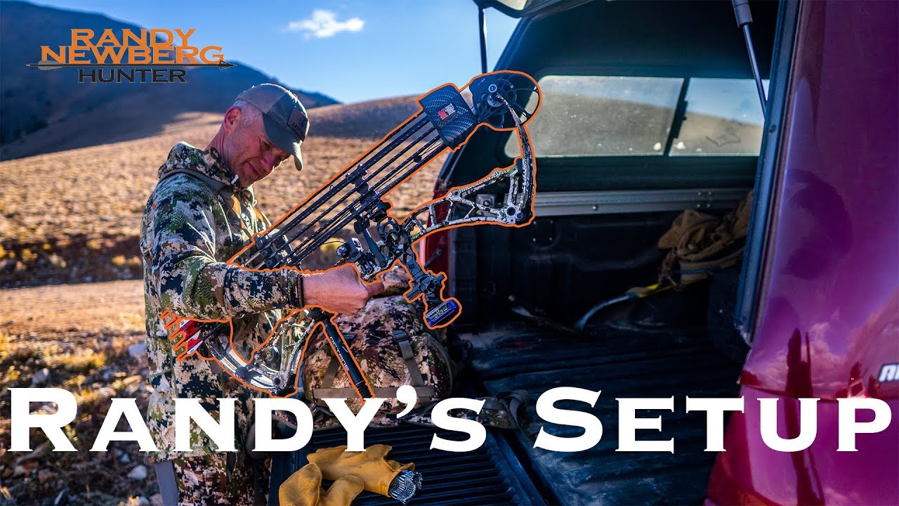 Randy Newberg's Archery Gear Set Up for Bison - YouTube