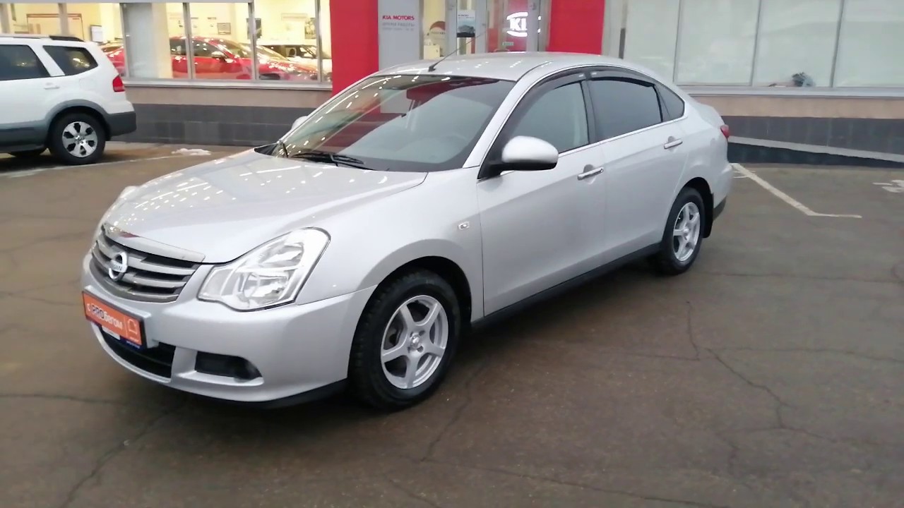 Nissan Almera 2014 1 6 MT ДЦ КИА - YouTube