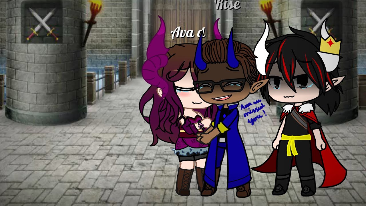 New AU (my inner demons)part one - YouTube