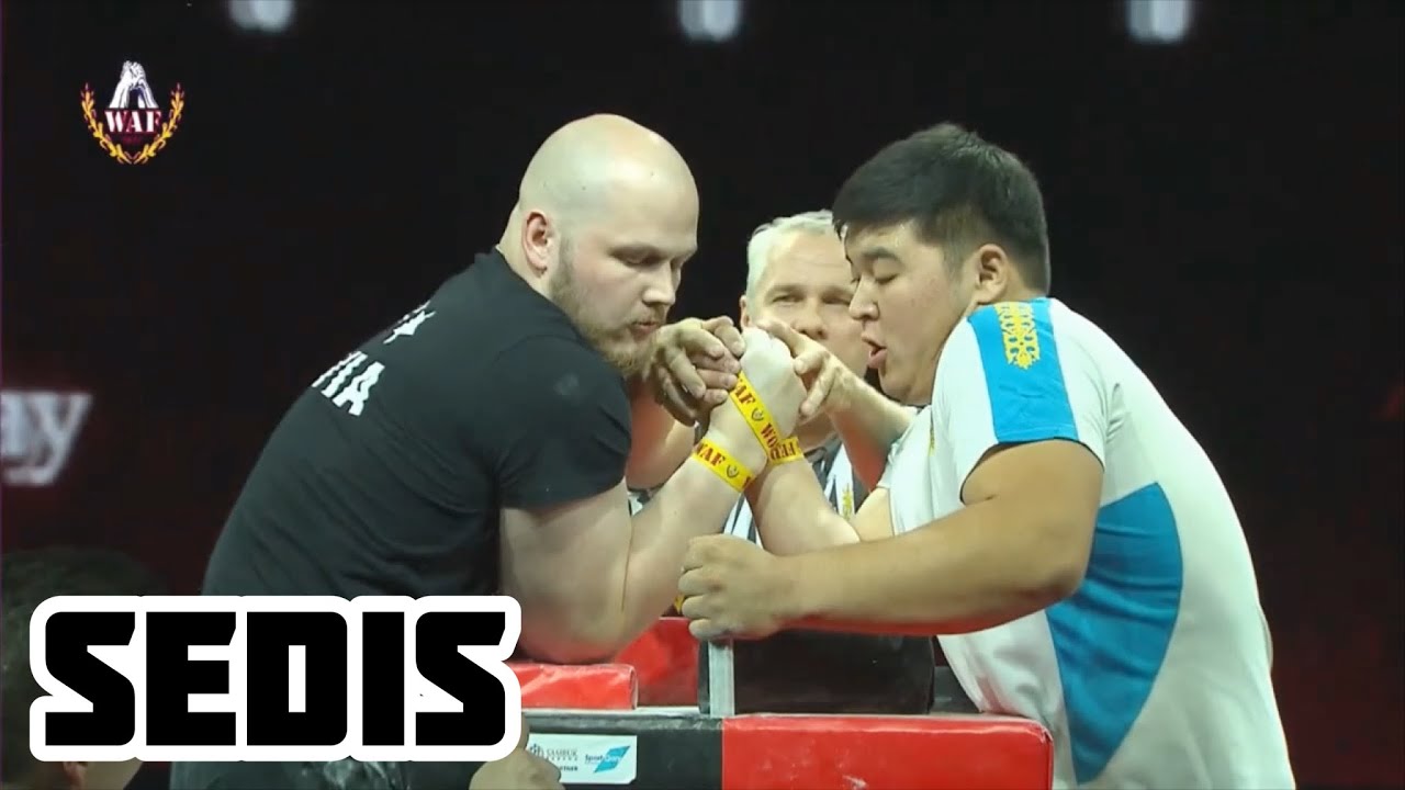 Sandris Sedis. Armwrestling world championship 2023. 110 kg. Epic fight ...