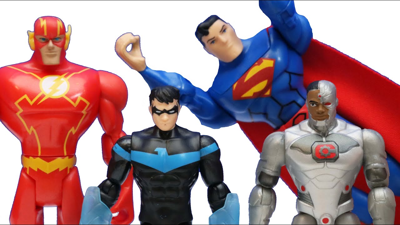 Justice League The Flash – Superman – Lex Luthor | DC Spin Master ...