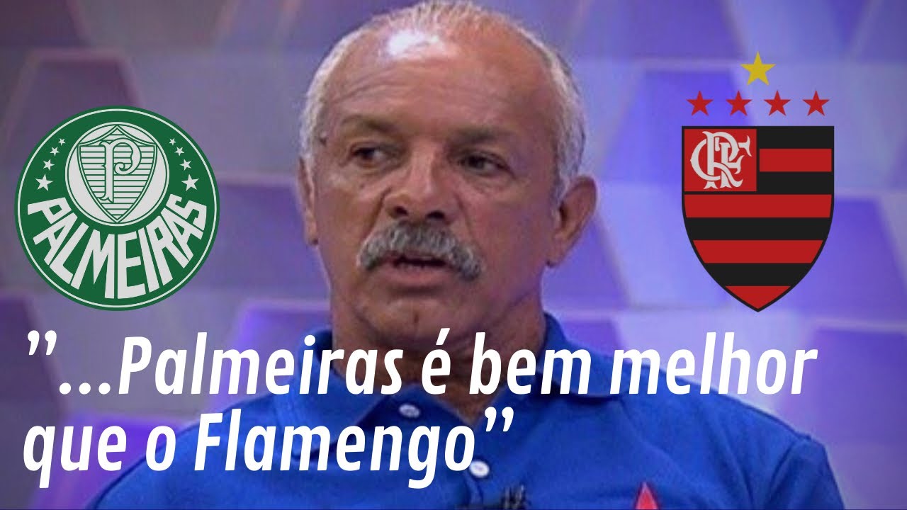 Maestro Júnior diz que Palmeiras é melhor que Flamengo coletivamente ...