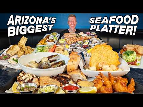 BIGGEST SEAFOOD PLATTER IN ARIZONA IN 30 MINUTES!?