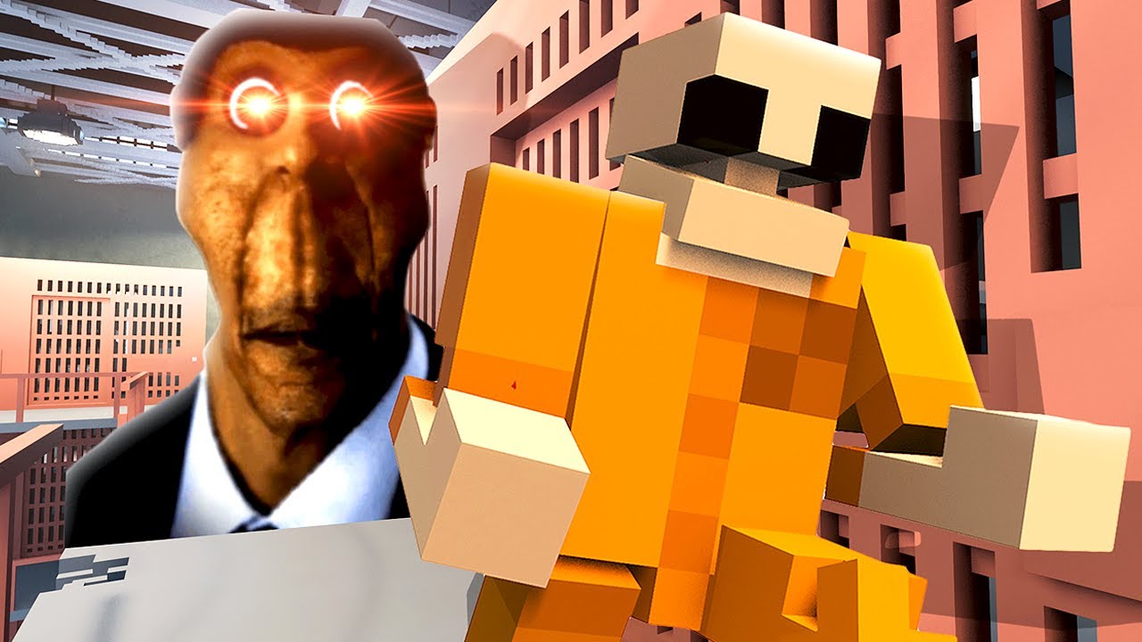 Hunted by OBUNGA in Prison - Teardown Mods Gameplay - YouTube