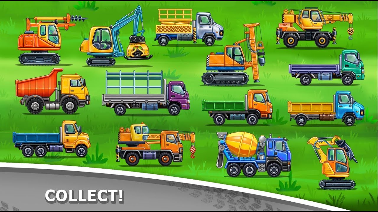 Kids Building a House & Learn Construction Equipment for kids - YouTube