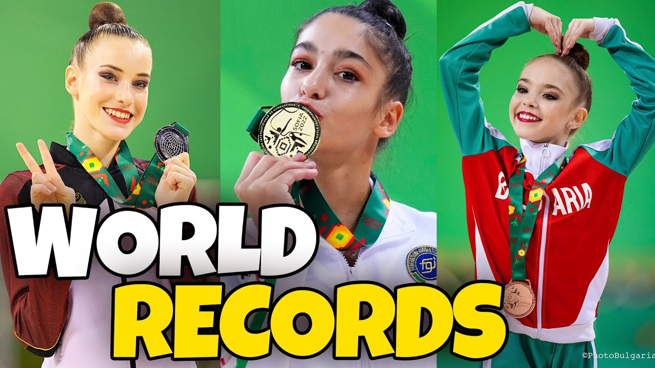 NEW WORLD RECORDS in RHYTHMIC GYMNASTICS | Historic moments at the ...