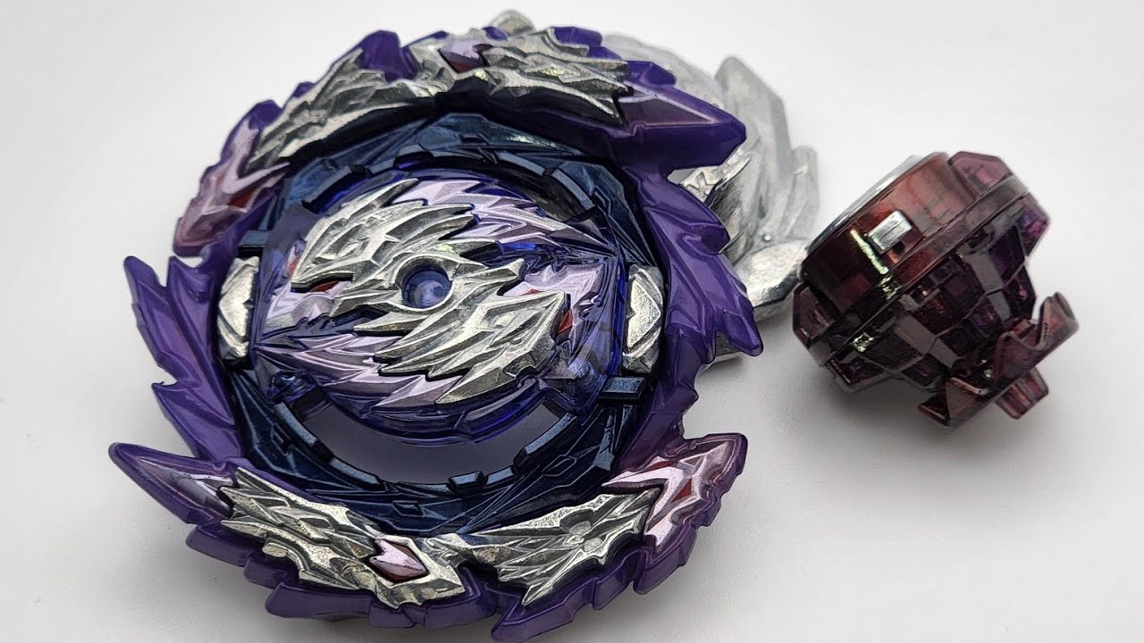 Beyblade Product Spotlight: Custom Re-Color Purple Longinus - YouTube