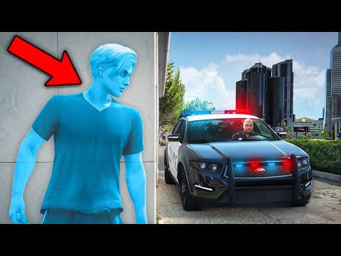 НЕВИДИМЫЙ ИГРОК ЗАПУТАЛ КОПОВ в GTA 5 RP