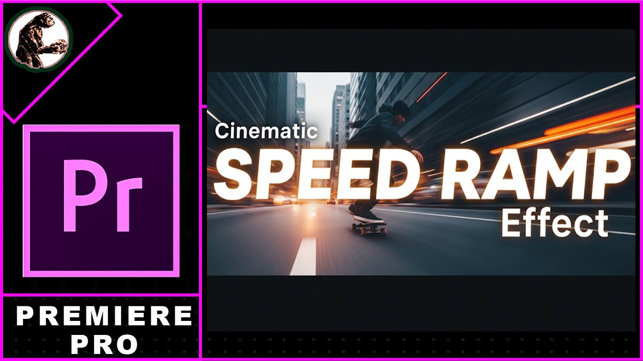 How to Add Cinematic SPEED RAMP Effect Tutorial In Premiere Pro - YouTube
