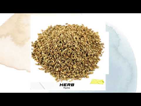 German Thyme Thymus Vulgaris Herb Organic Natural Aromatic Non GMO Heirloom Open Pollinated Seeds