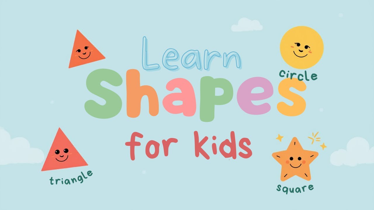 Learn Shapes for Kids | Fun & Easy Shapes with Colors | Toddler ...