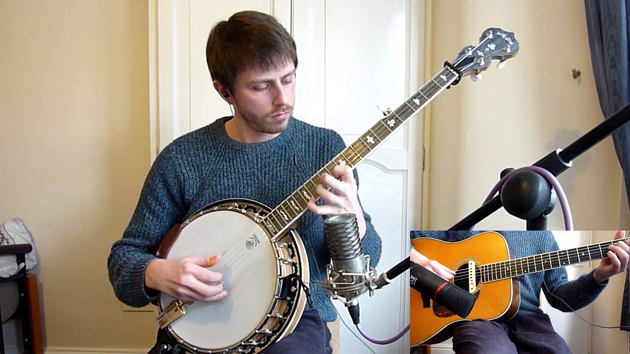 Bach D minor Prelude No. 6 - On Banjo and Guitar - YouTube
