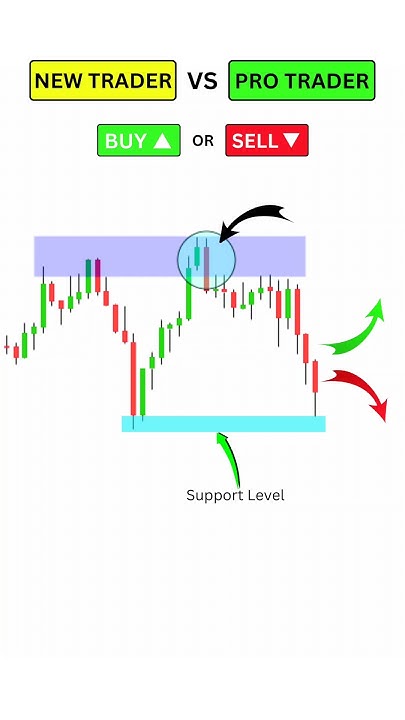 Buy or Sell New Trader vs Pro Trader #tradingstrategy #priceaction #technicalanalysis # ...