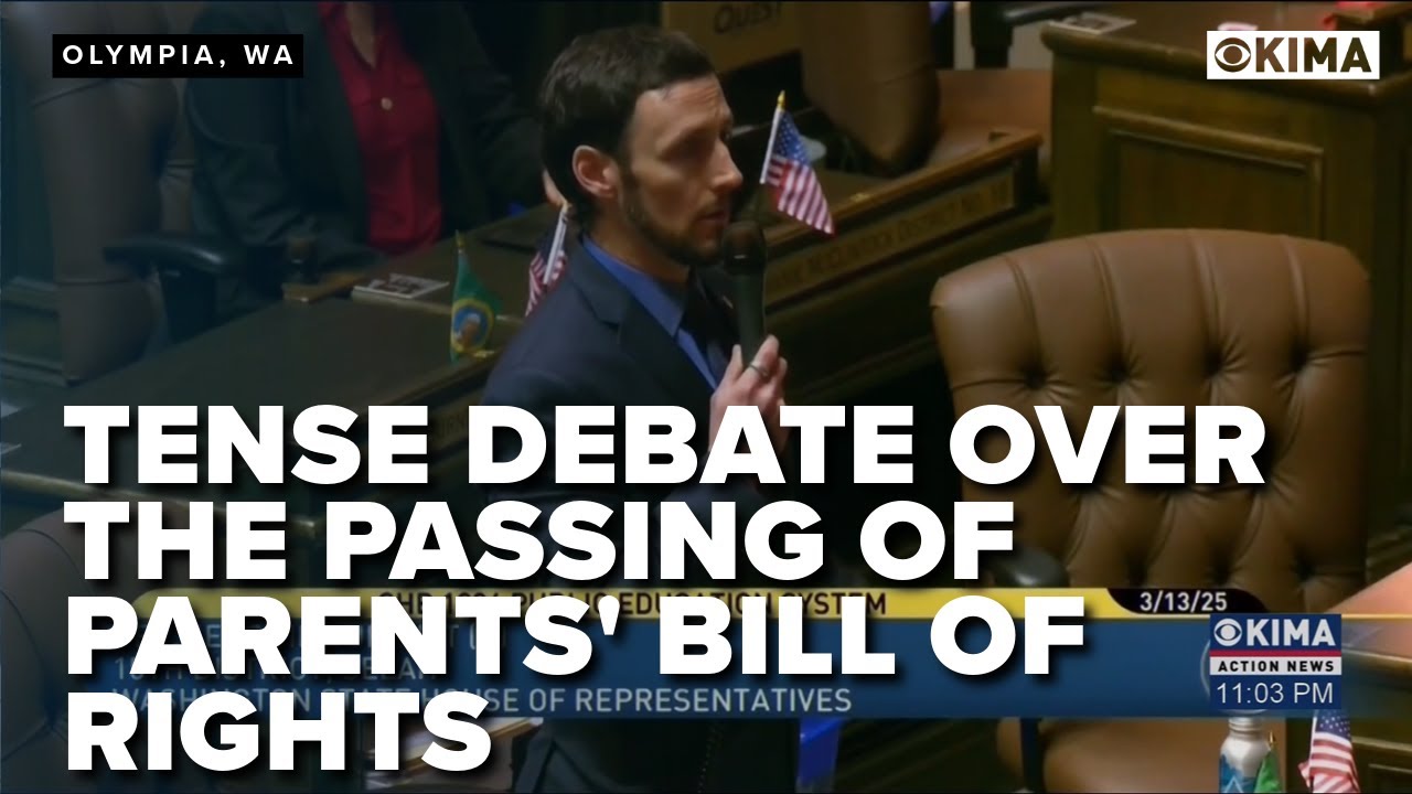 Tense Debate Over the Passing of the Parents' Bill of Rights in Olympia ...