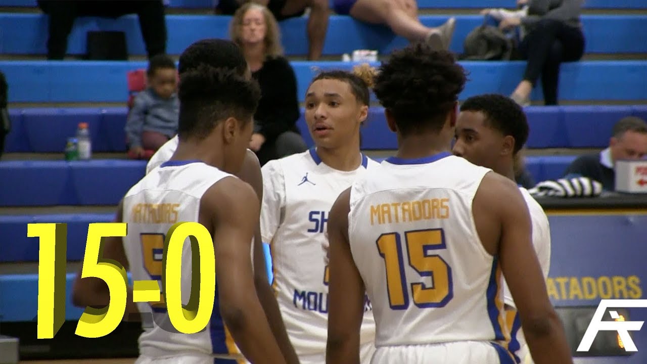 Shadow Mountain Improves Record to 15-0 - YouTube
