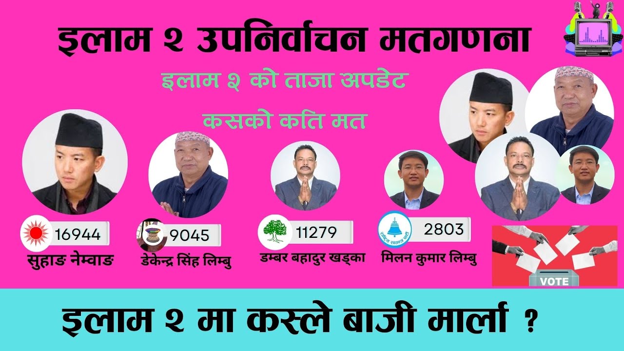 Election Update || Ilam-2 इलाम को मतगणनाको ताजा परिणाम || LIVE - YouTube