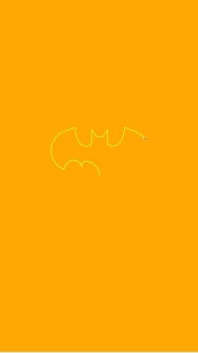 Draw Batman Logo using python #py3 #python - YouTube