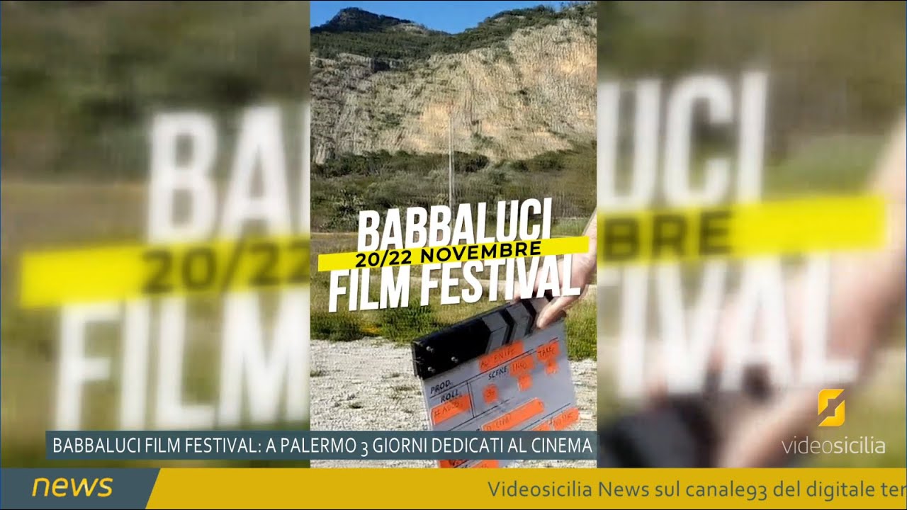 Babbaluci Film Festival: a Palermo 3 giorni dedicati al cinema - YouTube
