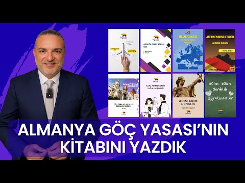 ALMANYA GÖÇ YASASI'NIN KİTABINI YAZDIK | BU KİTABI BİRİSİ YAZACAKTI ONU DA BİZ YAZDIK
