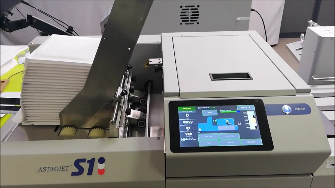 How to print bubble envelopes with the AstroJet S1 - YouTube