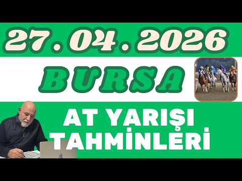 27 Nisan 2026 Pazartesi Bursa At Yarışı Tahminleri At Yarışı Yorumlar-youtube-tjk-canlı Nasıl
