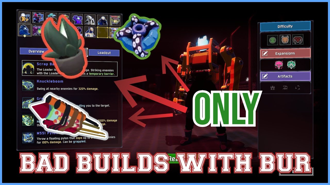 Firework and Squid Polyp Only | Bad Build with Bur - YouTube