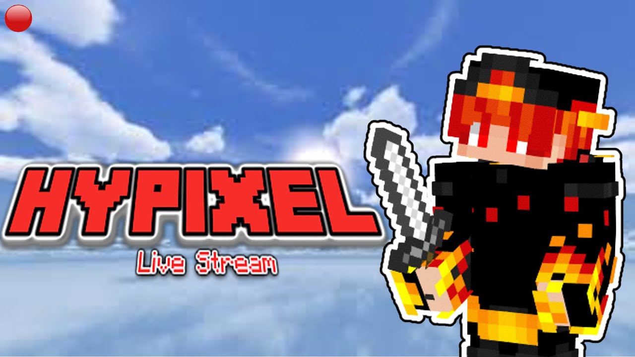 🔴Hypixel Live Stream, come watch🔴 - YouTube