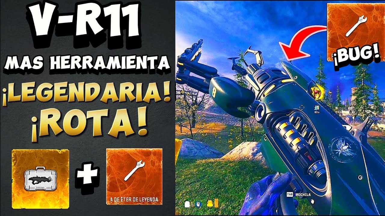 V-R11 ¡EL ARMA MAS ROTA DE TODO EL JUEGO! 🔥 ZOMBIES MW3 ...