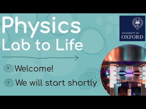 Lab to Life - Welcome by Prof Ian Shipsey, Head of Physics. - YouTube