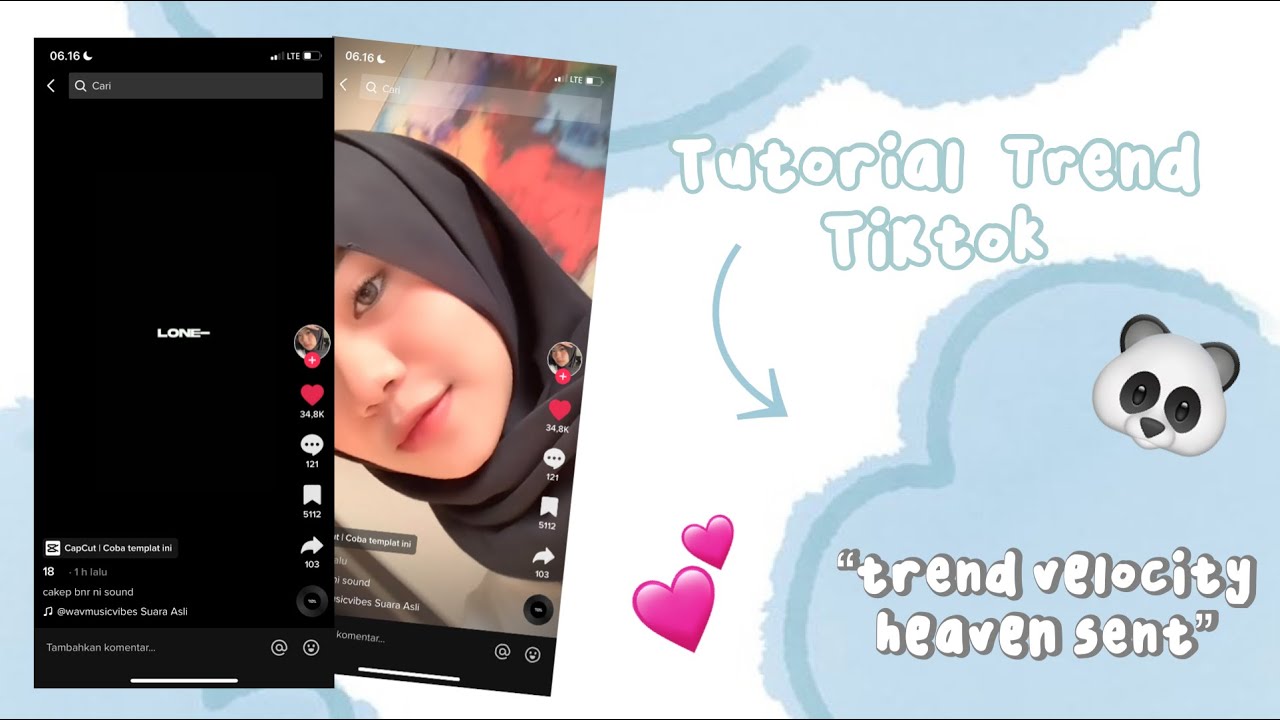 TUTORIAL EDIT VIDEO TREND VELOCITY LAGU “HEAVEN SENT” YANG LAGI VIRAL DI TIKTOK | FREE PRESET!☝🏻 ...